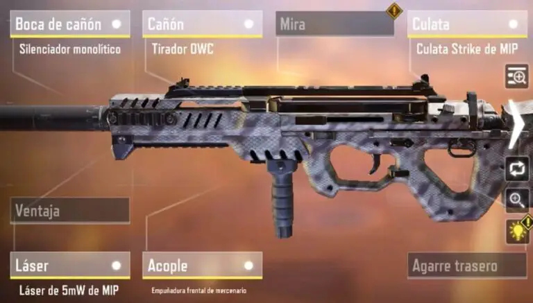 PDW-57 Mejor Configuración y Accesorios, COD Mobile | 2025