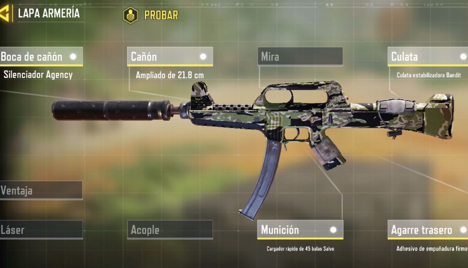 Lapa Mejor Clase y Accesorios en COD Mobile | 2025